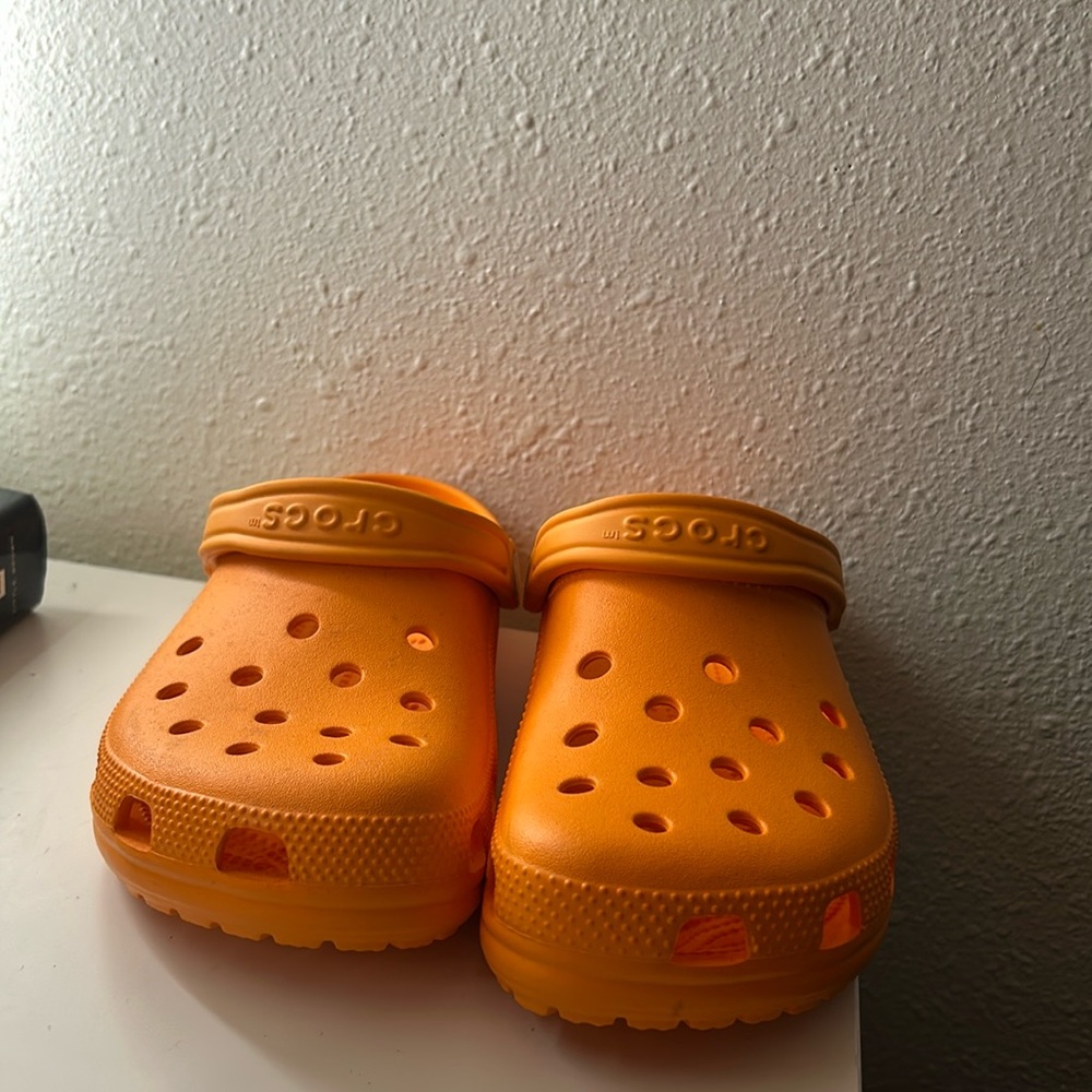 Orange Crocs - Gem